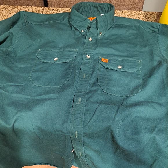 Wrangler | Shirts | Wrangler Frc Work Shirt | Poshmark